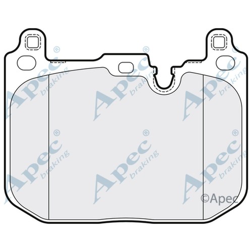 Brake Pads Set For Mini JCW GP F56 John Cooper Works GP Front Apec Red ...