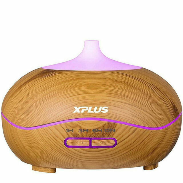 XPLUS Essential Oil Diffuser 300ml Ultrasonic Aroma Cool Mist ...