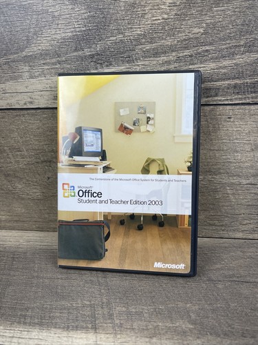 Microsoft Office Student and Teacher Edition 2003 +product key | eBay