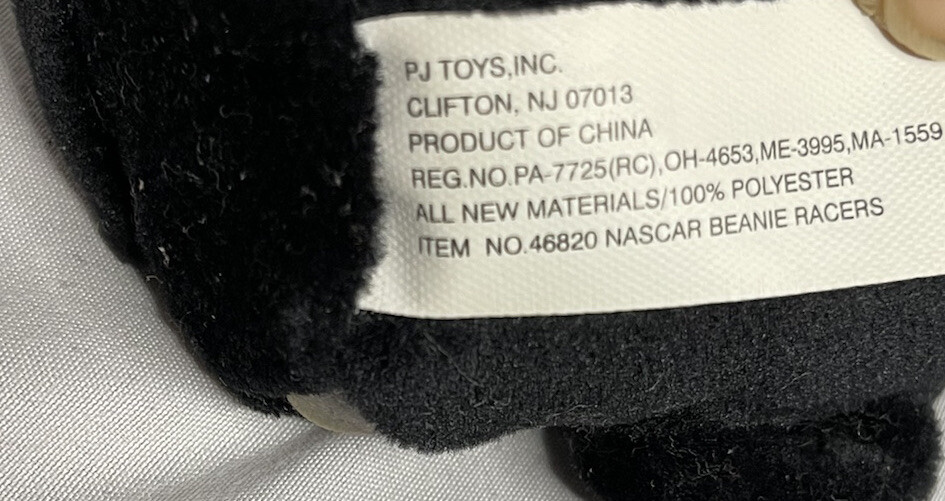 NASCAR BEANIE RACERS GOODWRENCH 1998 Series Dale Earnhardt Sr. #3 Bean ...