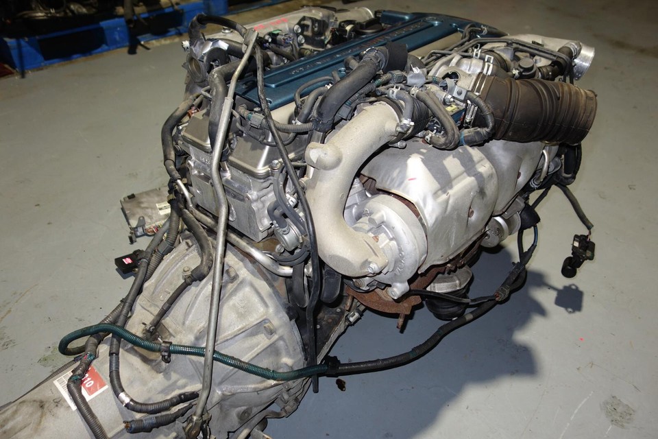 JDM Aristo Twin Turbo VVTi GS300 2JZ-GTE Engine G35 350Z 6speed ...