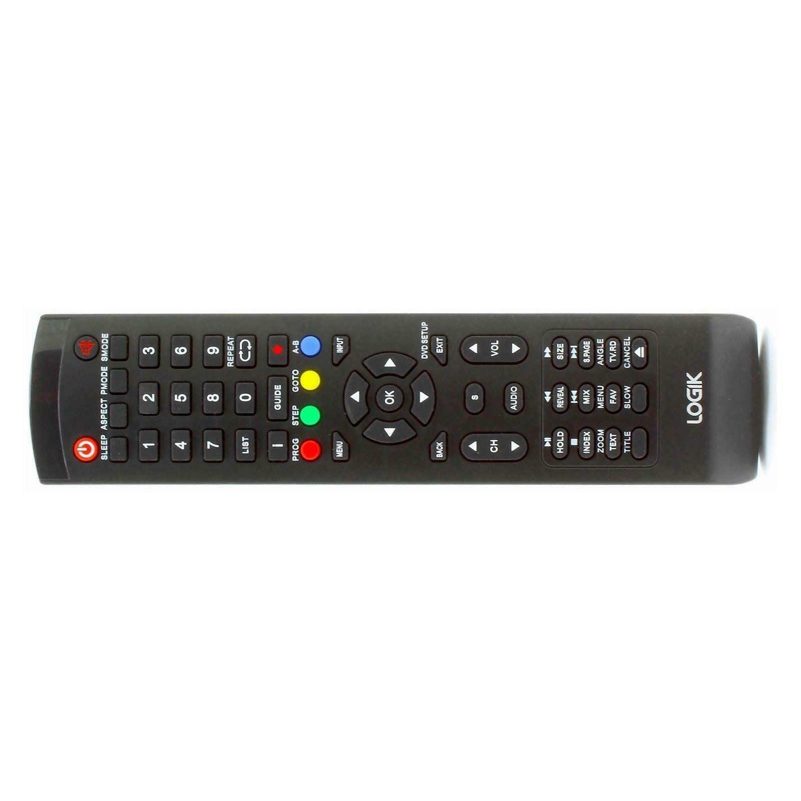 Genuine Logik TV Remote Control for L24HED18 L24HE18 L32HE20 L32HE15 ...