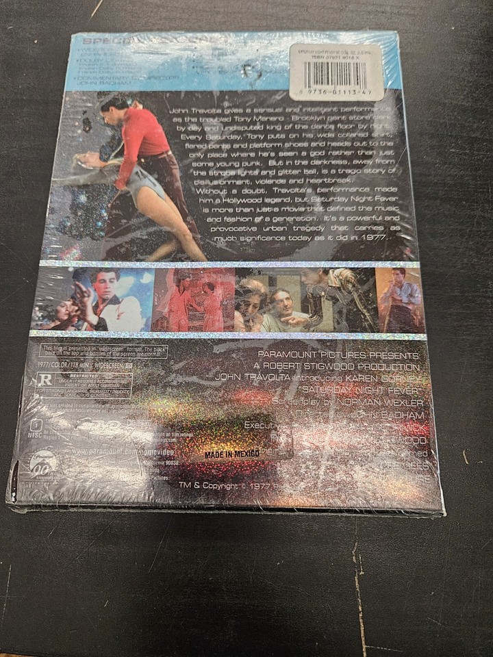 Saturday Night Fever *Sealed* (1977) (DVD, 2002) 97360111347| eBay