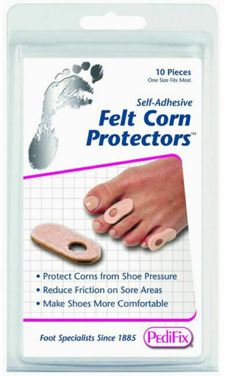 Pedifix FELTastic Corn Protectors, OSFM | eBay