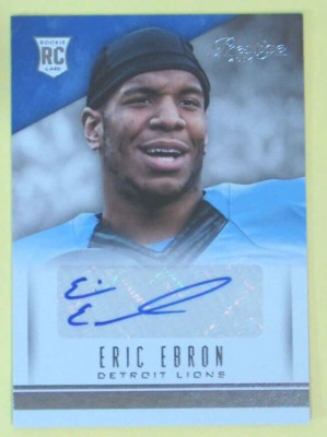 FB Eric Ebron 2014 Prestige Extra Points Blue Autographs #236 | eBay