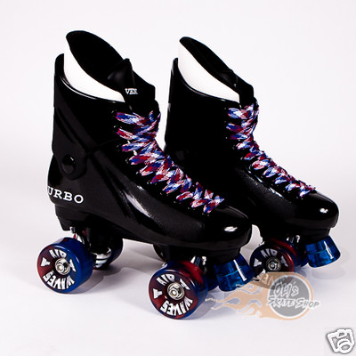 Ventro Pro Turbo Quad Roller Skates, Turbo 33 Style - Red Blue | eBay UK