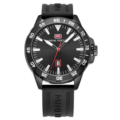 Mens Watch Black Red Boys Smart Analogue Watches White Present Mini ...
