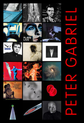 PETER GABRIEL album discography magnet (4.5" x 3.5") Phil Collins ...
