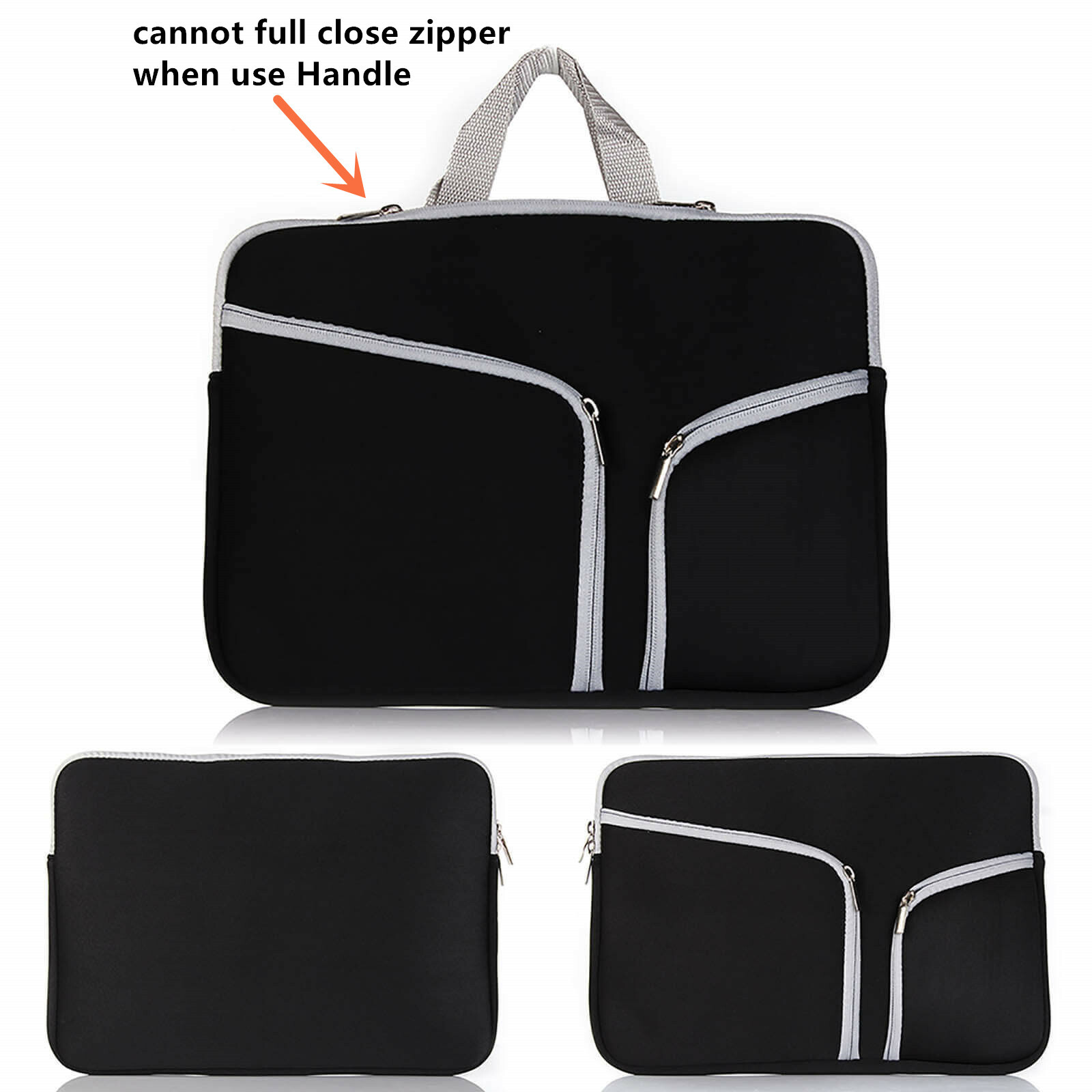 Laptop Carry Handle sleeve for11"13"14"Acer Lenovo Microsoft Asus MSI ...