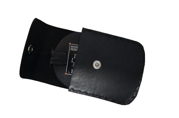 BRUNTON Company Pocket TRANSIT Compass w/Leather Case Original Vintage ...