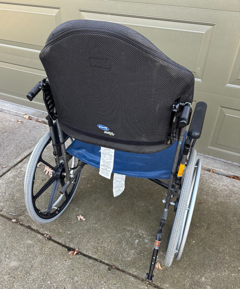 Invacare Tracer IV Wheelchair with Invacare Matrx PB back | eBay