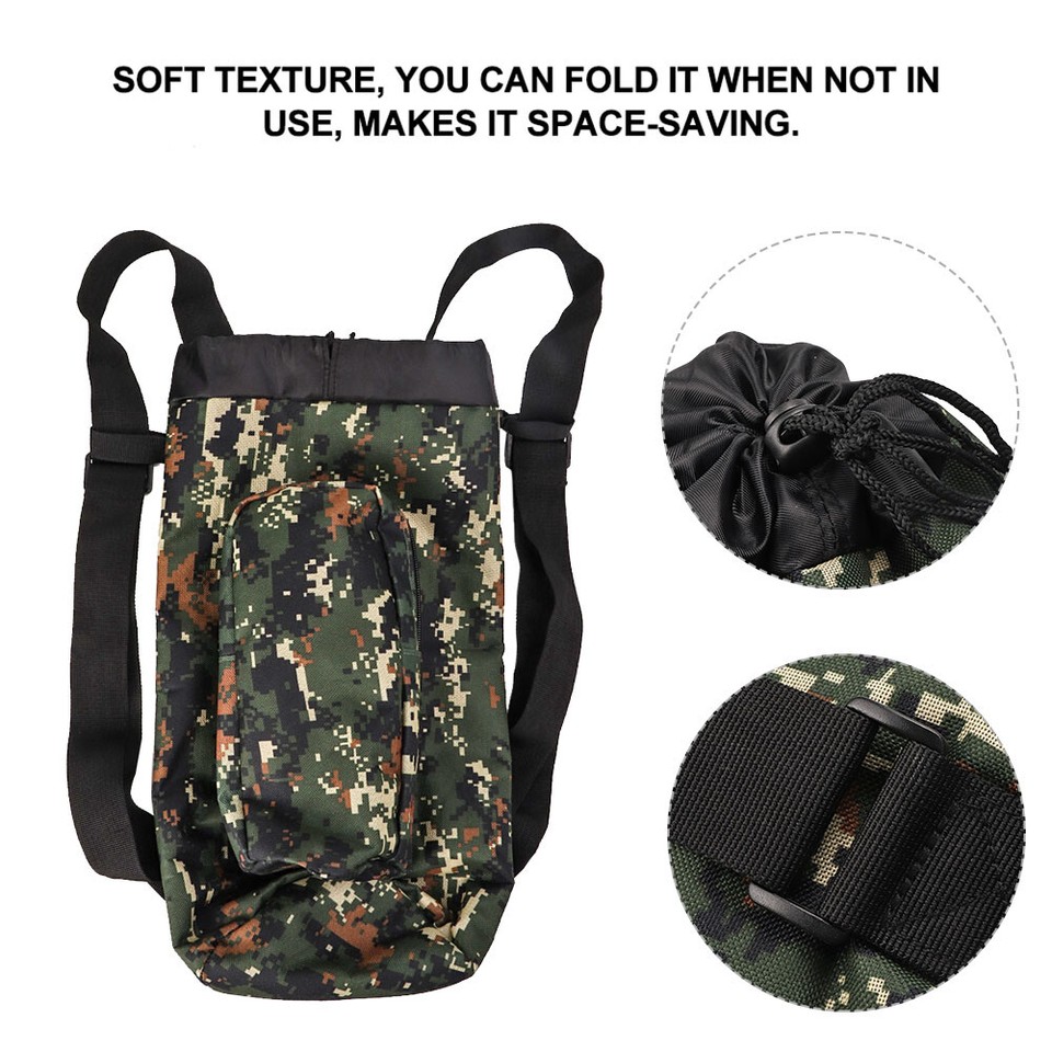 (Army Green) Oxygen Tank Backpack 2L Oxygen Cylinder Bag Portable ...