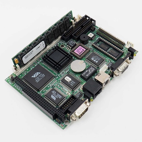 ADVANTECH EMAC PCM-4823 Industrial Motherboard AMD Am5x86-P75-S/32MB ...