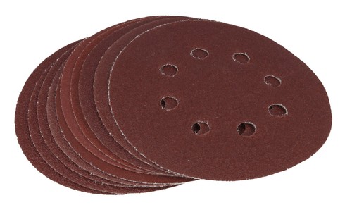Hook & Loop 125mm Sanding Discs, Orbital Circular Sandpaper Pads Mixed ...