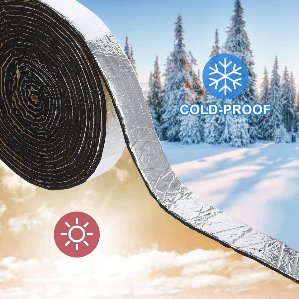 Sound Insulation Cotton Pad Side Aluminum Foil Exterior | eBay