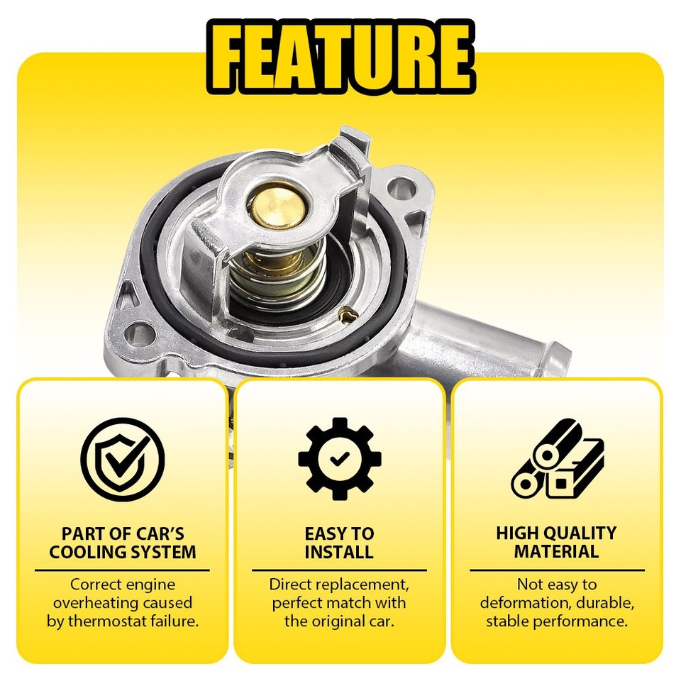 Engine Thermostat Housing For Dodge 2011-2019 Journey 3.6L 2014-2021 ...