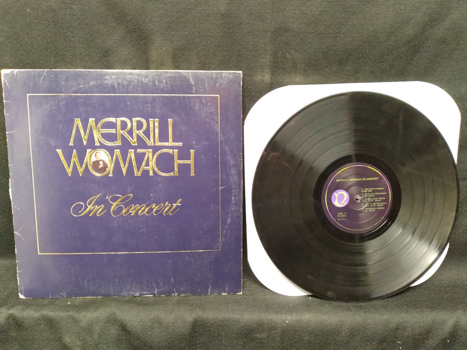 Merrill Womach In Concert vinyl LP New Life Records NL77-1-2 1977 | eBay