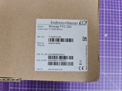Endress + Hauser Minicap FTC 260 Füllstandschalter IP66 ( 943220-9000 ...