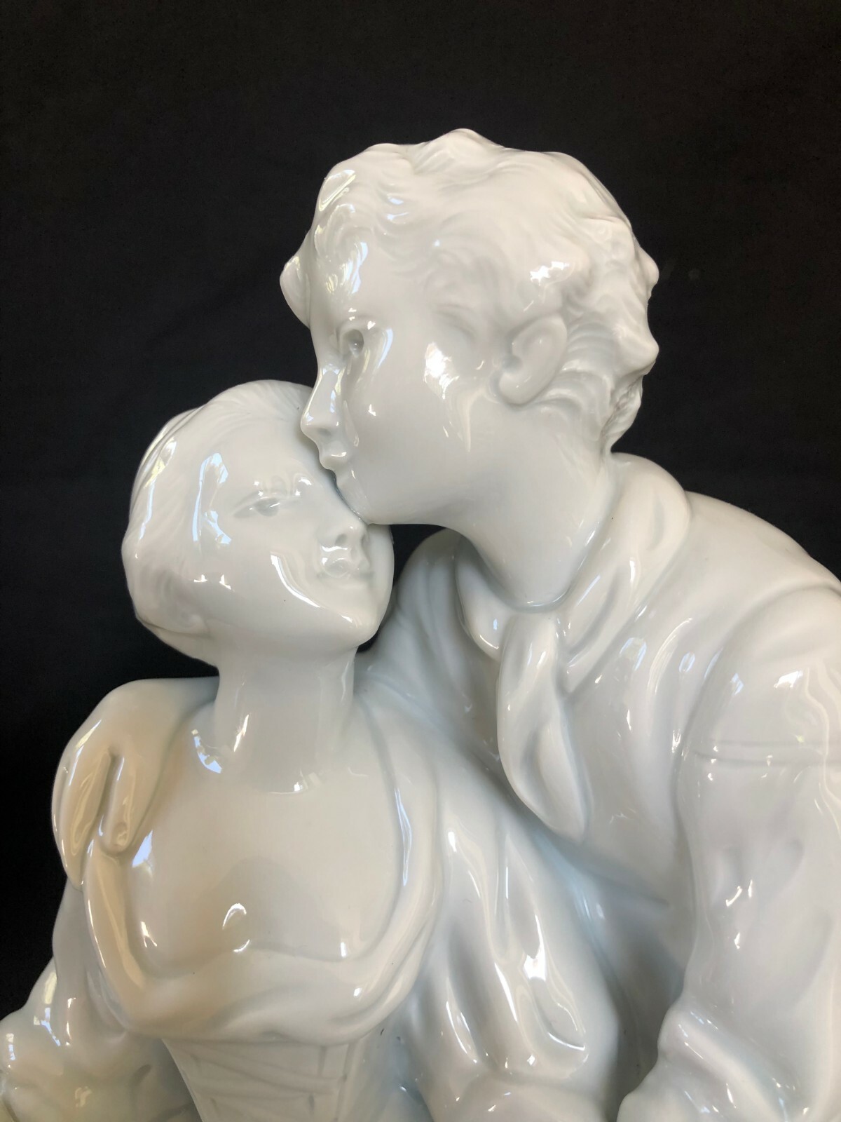 Antique porcelain figurine E. Samsung Paris . Signed Asle + EDME SAMSON ...