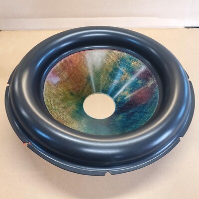 15" subwoofer cone tie dyed HEMP with MEGA roll surround made in the ...