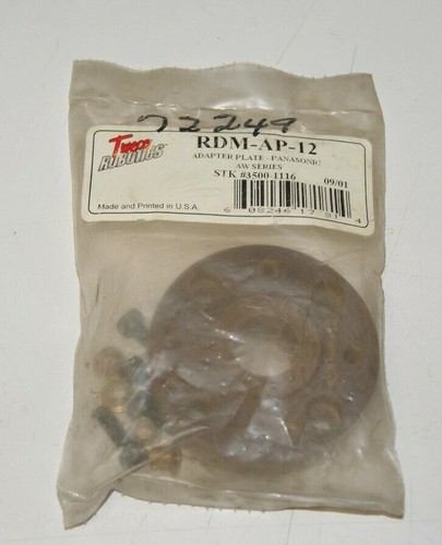 Tweco RDM-AP-12 Adapter Plate Panasonic AW Series 3500-1116 | eBay