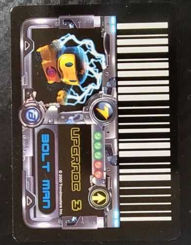 Rumble Robots - Power Cards - Upgrade 3 - Bolt Man | eBay