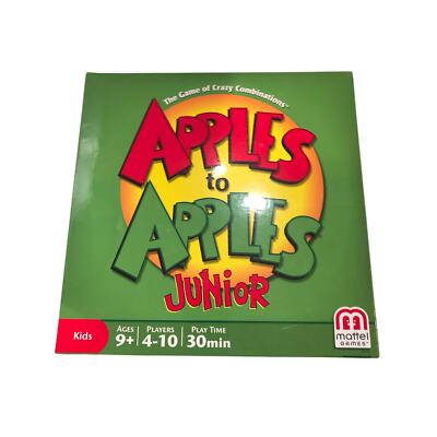 Mattel Apples to Apples Junior Game | eBay