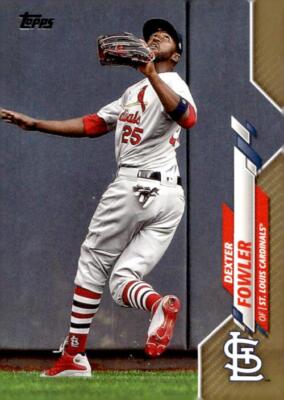 2020 Topps #479 Dexter Fowler Gold | eBay