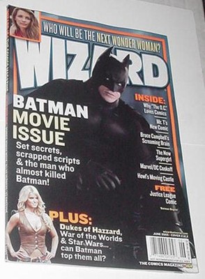 Wizard 164 Batman Begins Movie Cvr Christian Bale | eBay