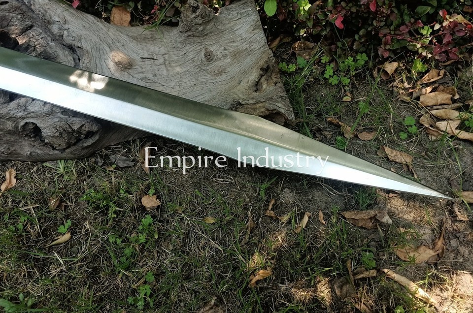 36'' Handmade Carbon Steel Full Tang Hunting SWORD With Sheath Fixed ...