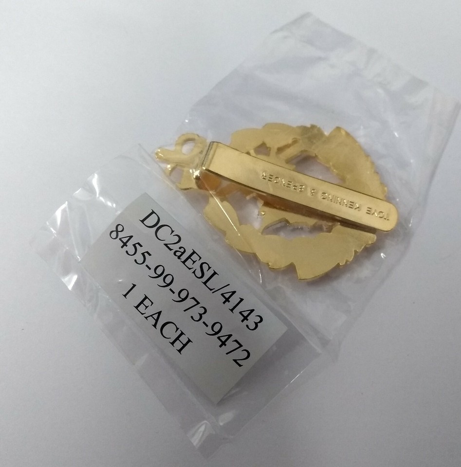 Genuine British Army RADC Dental Corps Issue Insignia Metal Dress Hat ...