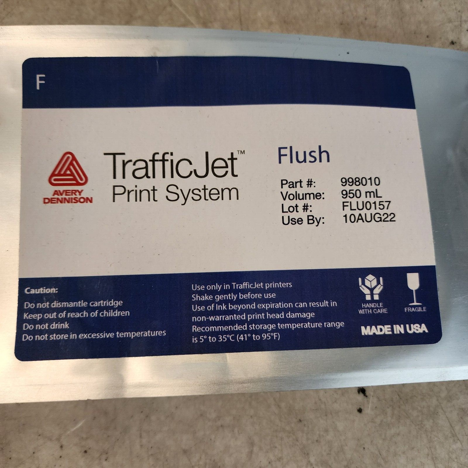 Avery Dennison TrafficJet 998010 Flush 950ML Genuin New OeM Open Box 2022 | eBay