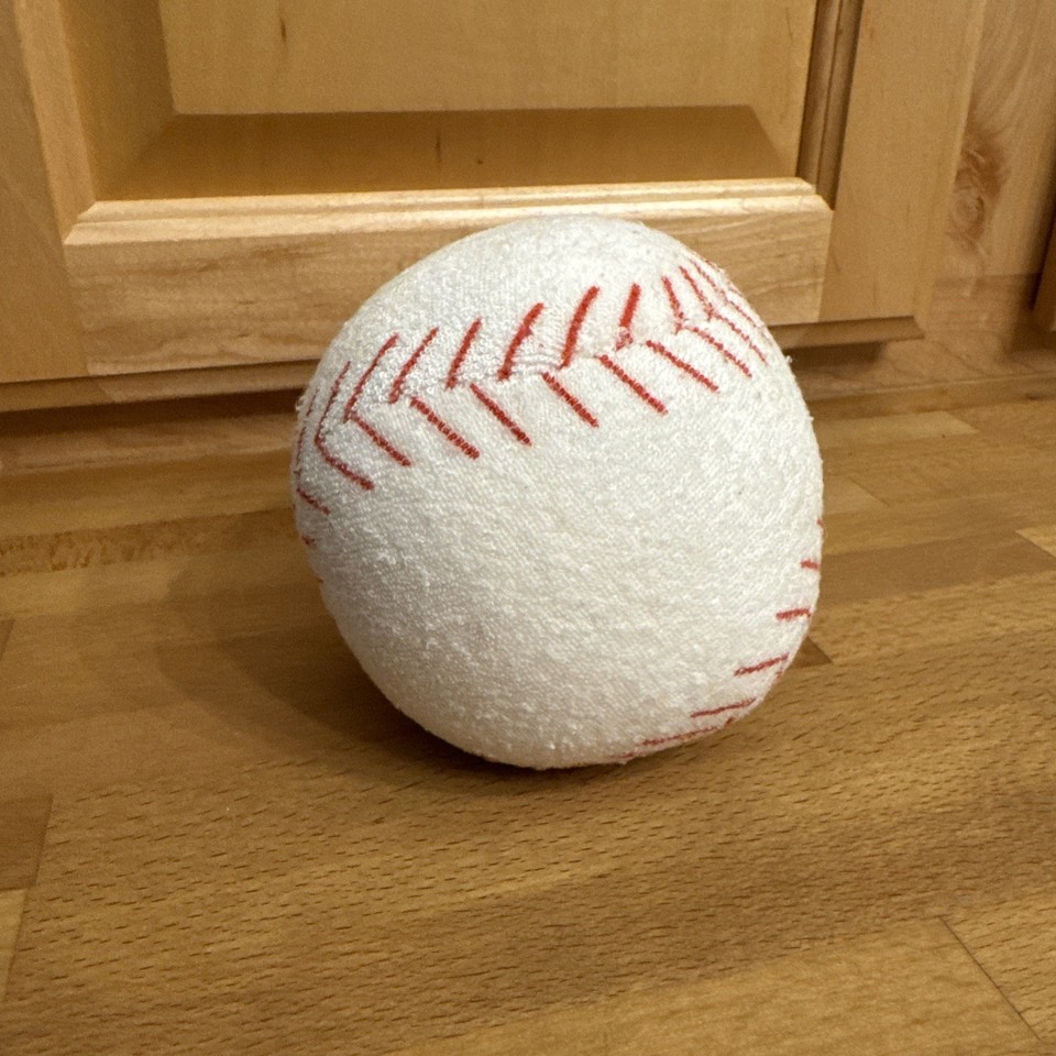 Baby Gund - My First Basball- Plush Ball Baseball Rattle | eBay