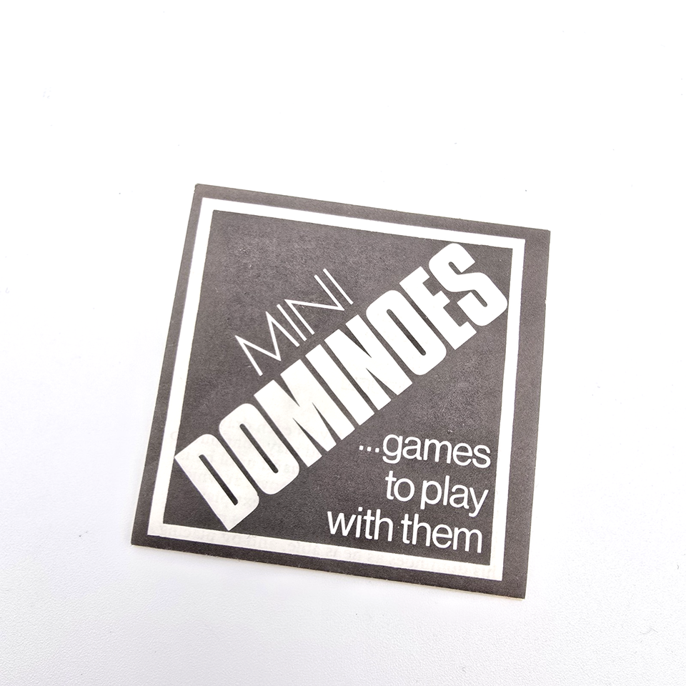 John Adams Mini Dominoes Game Compact Travel Set Fun Family Educational ...