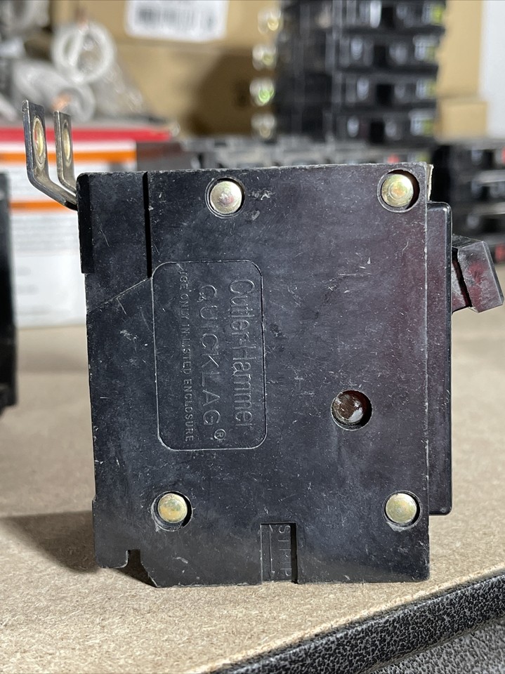 EATON BAB2100 CUTLER HAMMER DOUBLE 100AMP 240V BOLT ON CIRCUIT BREAKER ...