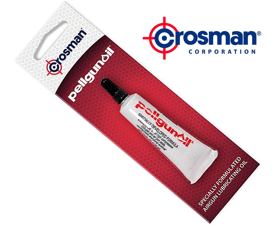 Crosman PELLGUN OIL Air Gun Rifle Co2 Pistol Pump Up Lube Pell Gun ...