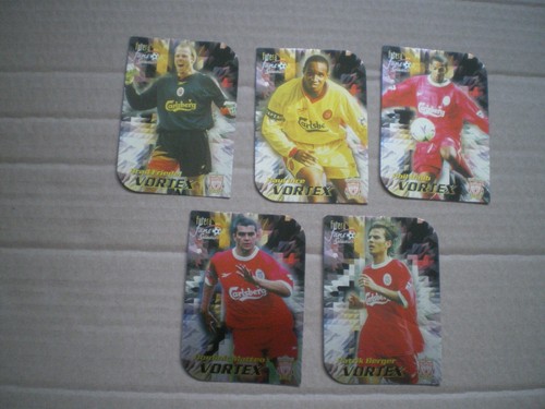 LIVERPOOL, FUTERA FANS SELECTION, VORTEX CARDS - 5 CARDS - INCE ...