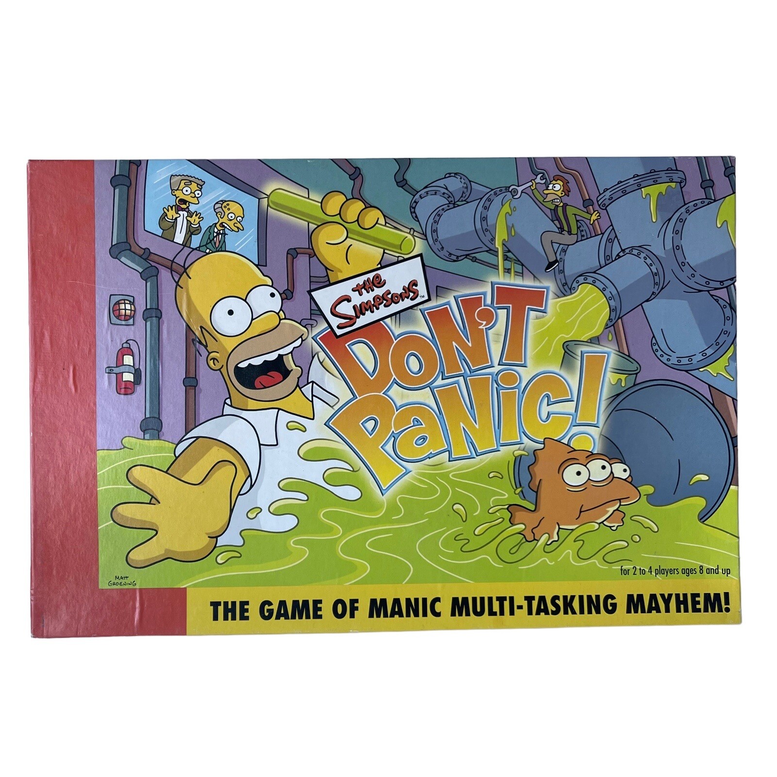 The Simpsons Don't Panic Board Game Complete 20th Century Fox 2005 | eBay