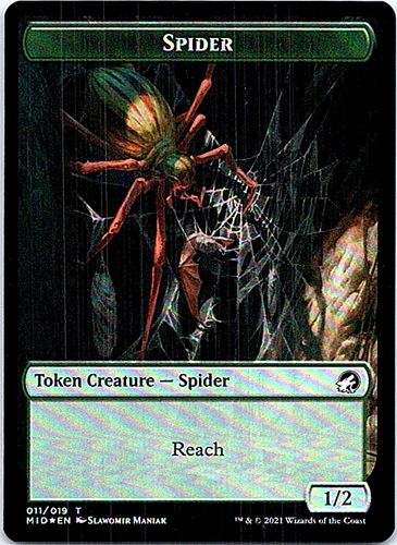 Insect / Human Foil Token Magic Innistrad Midnight Hunt NM | eBay