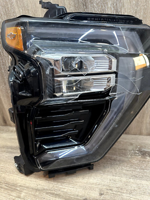 2024 CHEVY SILVERADO 2500 3500 Full LED HEADLIGHT PASSENGER SIDE RH OEM ...