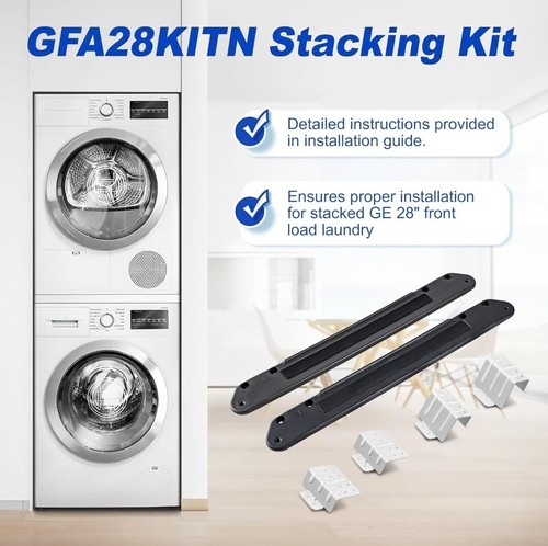 GFA28KITN Stacking Kit for GE 28"W Washer Dryer Stack Bracket Kit ...