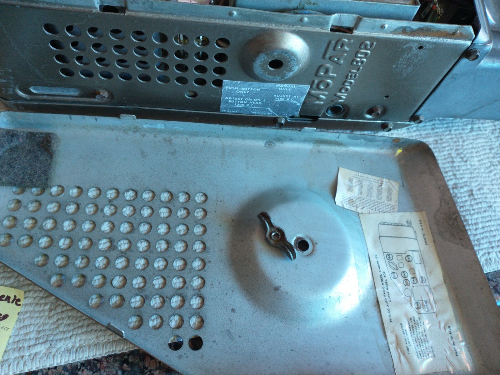 Mopar model 802 radio, Philco model C-4608-122 | eBay