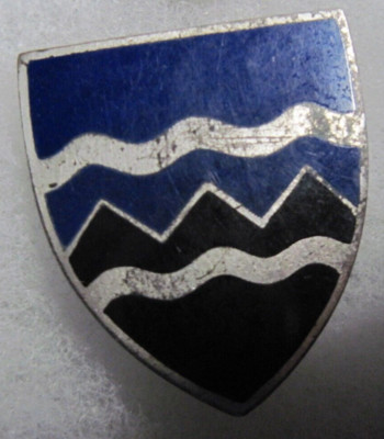 US Army DI dui PB pinback ww2 397th INFANTRY REGIMENT inf rgt Newcome ...