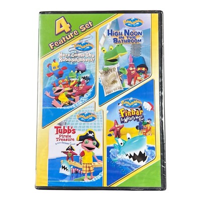 RUBBADUBBERS 4 FEATURE SET Nick Jr. TV Show Kids Classic Children's DVD ...