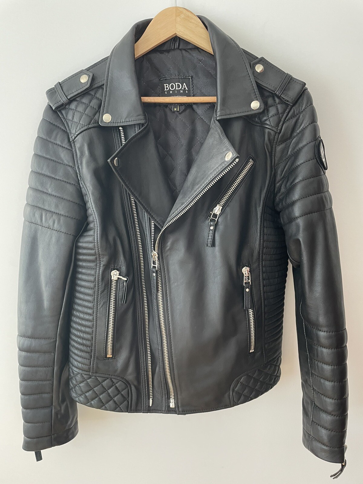 Boda Skins Leather Jacket - Bruce Springsteen, The River Tour 2016 Crew ...