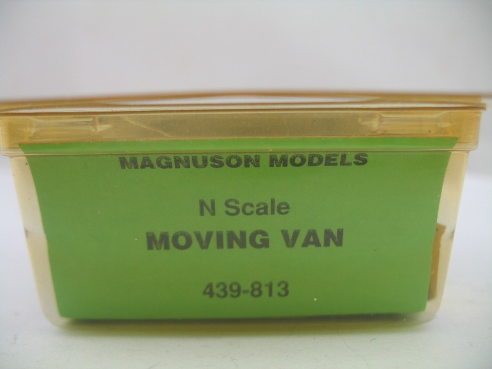 Magnuson Models N Kit 439-813: Moving Van, MIB | eBay