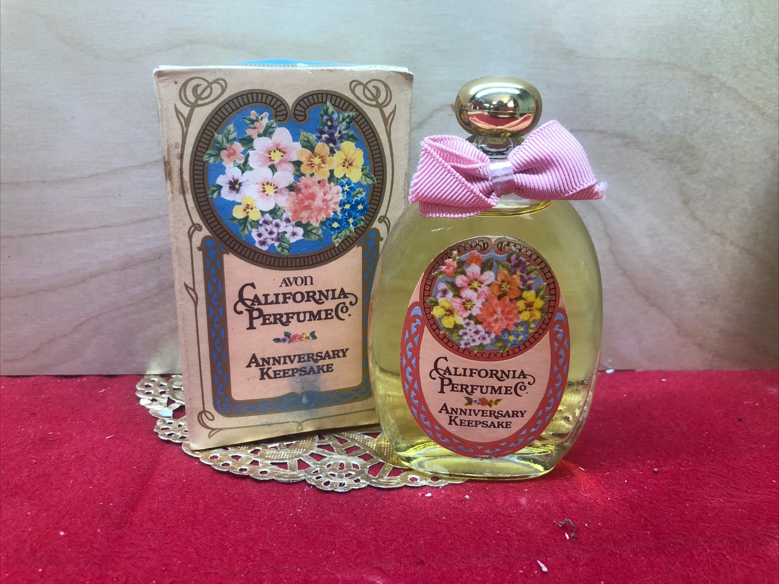Avon California Perfume Anniversary Keepsake 1.7 fl oz Charisma Cologne ...