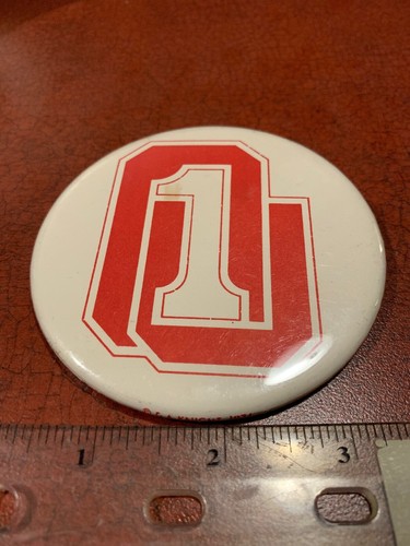 University Of Oklahoma #1 Sports Pin Button 1974 FREE SHIPPING | eBay