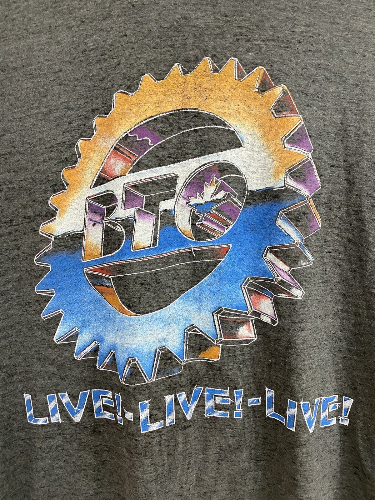 VTG 80s BTO Bachman Turner Overdrive Concert Tour Pap… - Gem