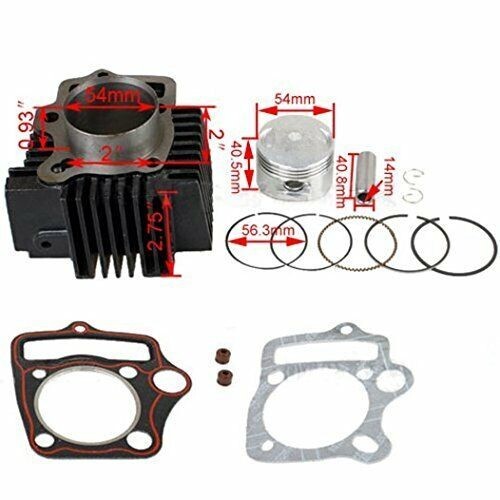 54mm Big Bore Engine Rebuild KIT For 110cc-125cc Chinese Dirt / Pit ...